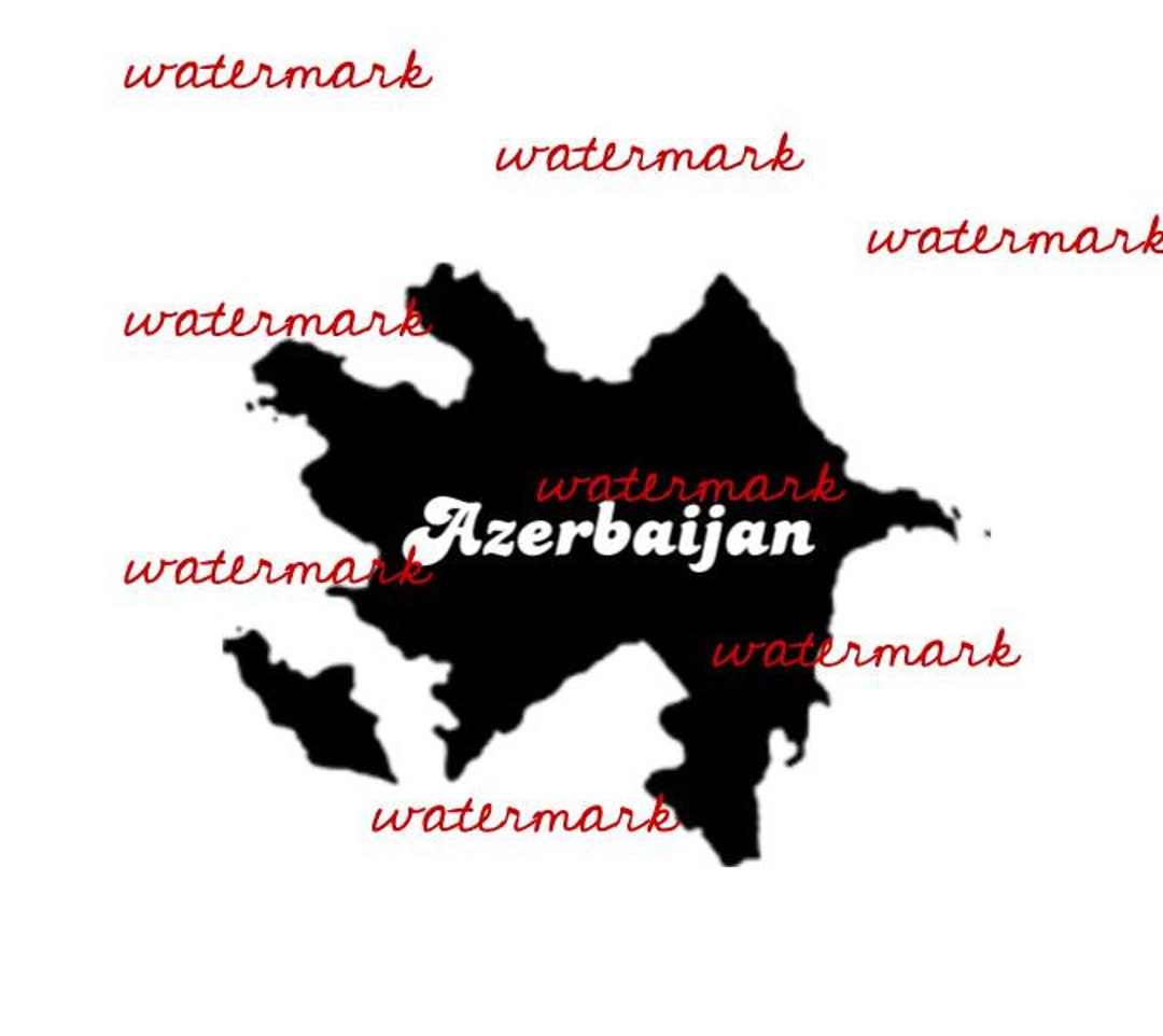 Azerbaijan Pngs With Country Names - Etsy