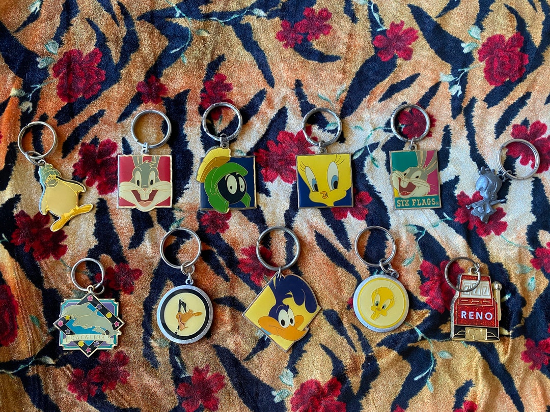 Vintage 1990S LOONEY TUNES and Miscellaneous Keychains - Etsy