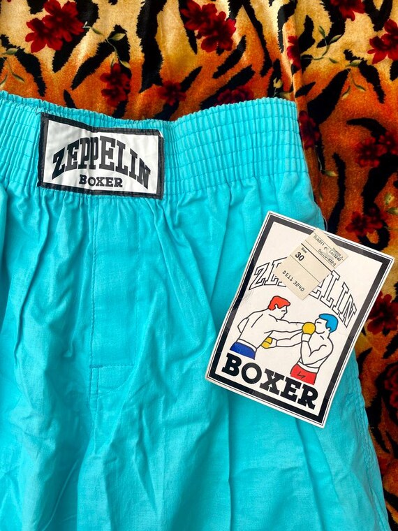 1990s Deadstock "ZEPPELIN BOXER" Boxing Shorts size S… - Gem