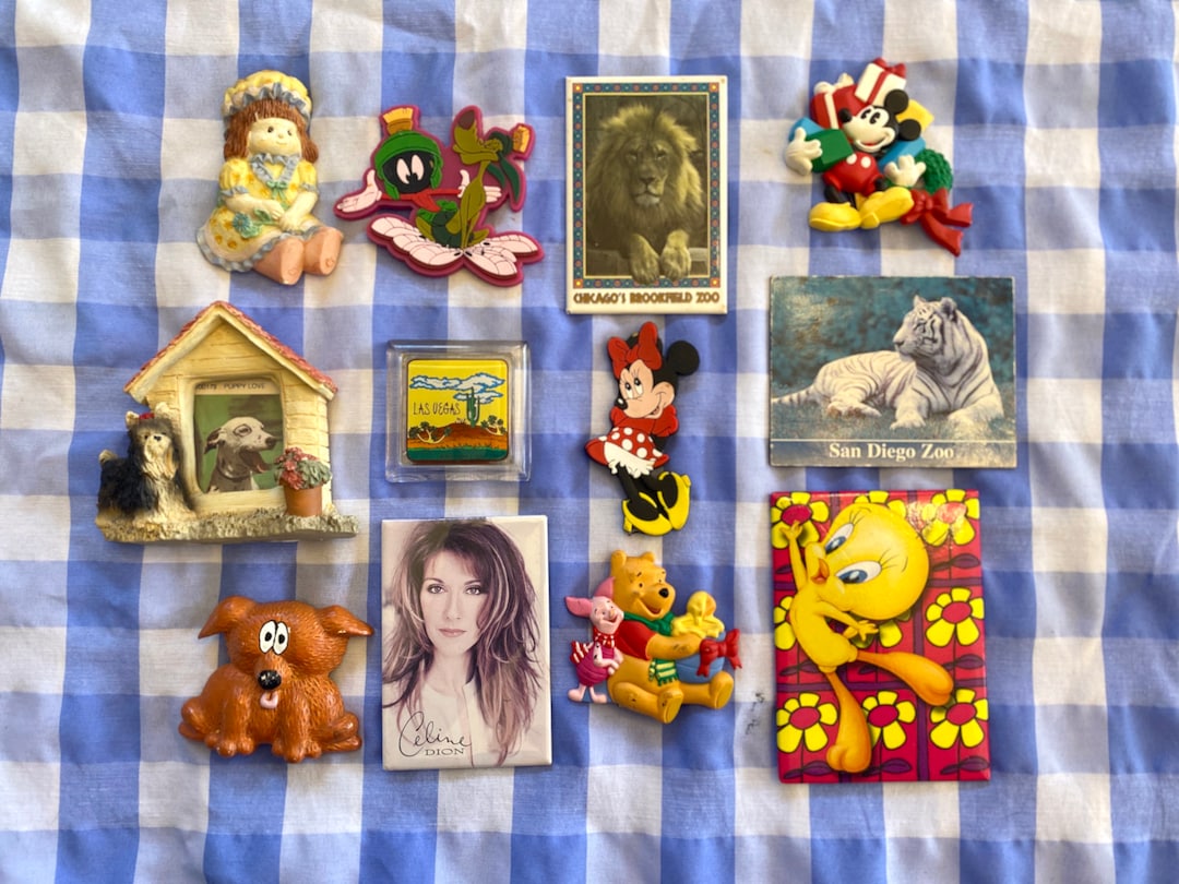 Assortment of Vintage 90s Novelty Fridge Magnets! - Etsy