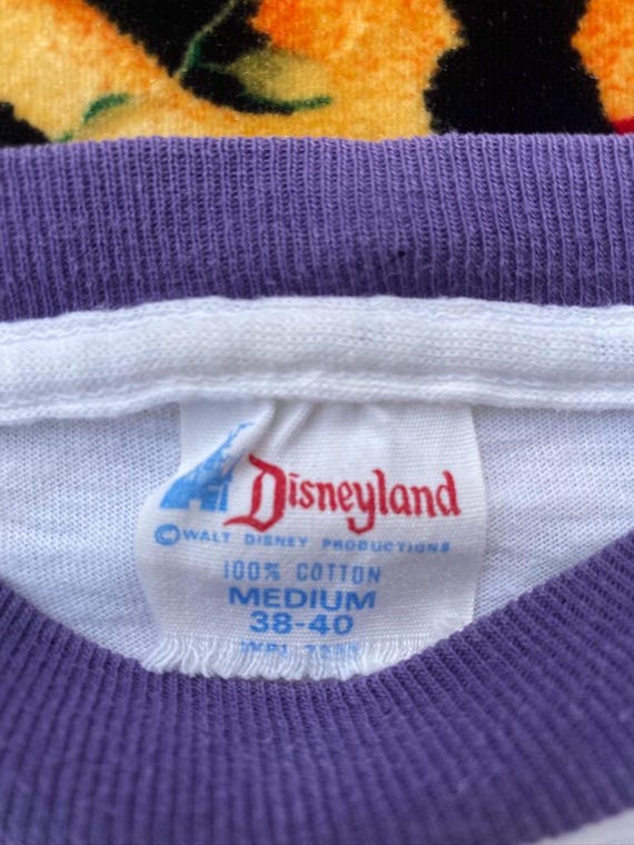 1970s Disney Mickey Mouse Single Stitch Ringer Tee Si… - Gem