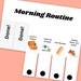Magnet Flip Chore or Routine Chart for Young Kids, Print at Home Chore ...