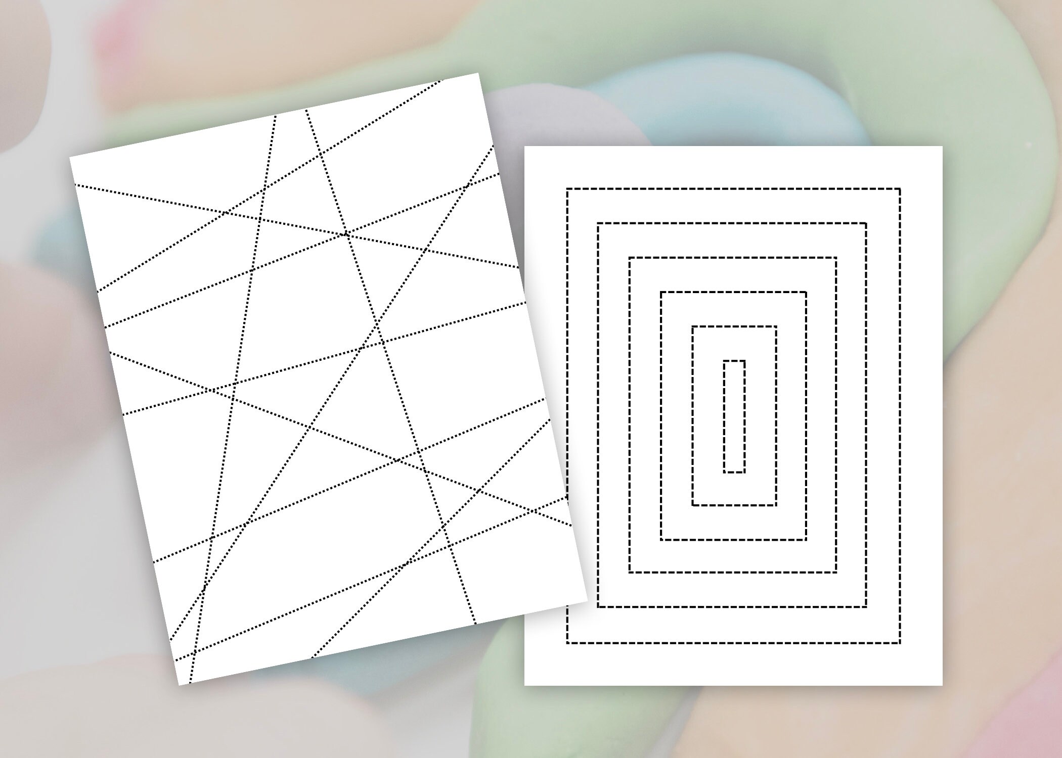 10-page Tracing and Cutting Practice for Toddlers and Young Kids, Pre-k ...