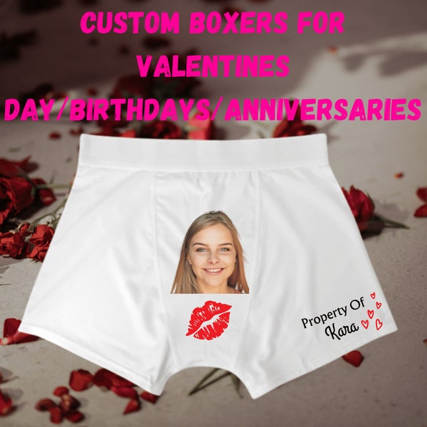 Custom Face Boxers - Etsy
