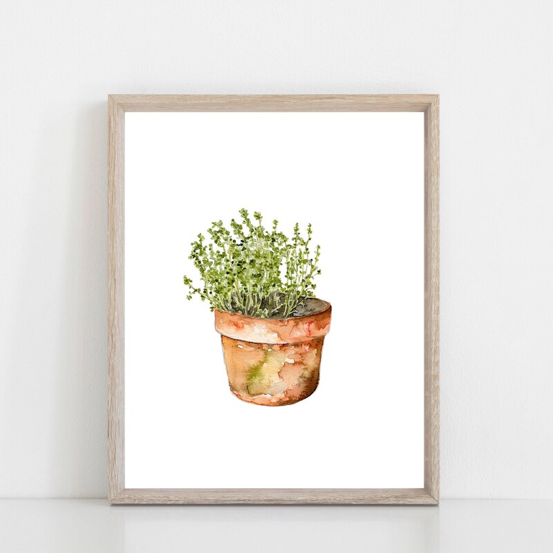 Watercolor Kitchen Art - Etsy