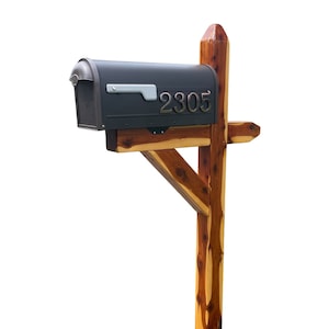 Eastern Red Cedar Mailbox Post - Etsy