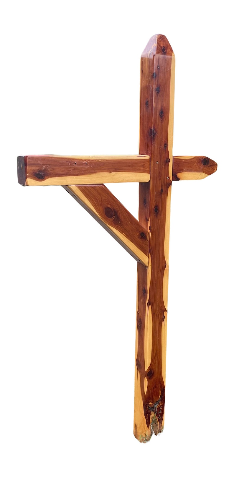 Eastern Red Cedar Mailbox Post - Etsy