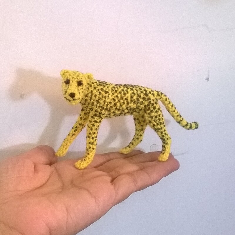 Crocheted Cheetah - Etsy