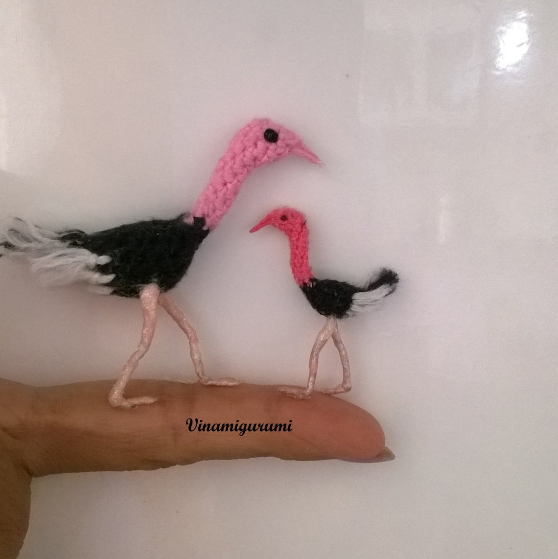 Mini Ostrich Crochet Pattern Miniature Amigurumi Stuff - Etsy