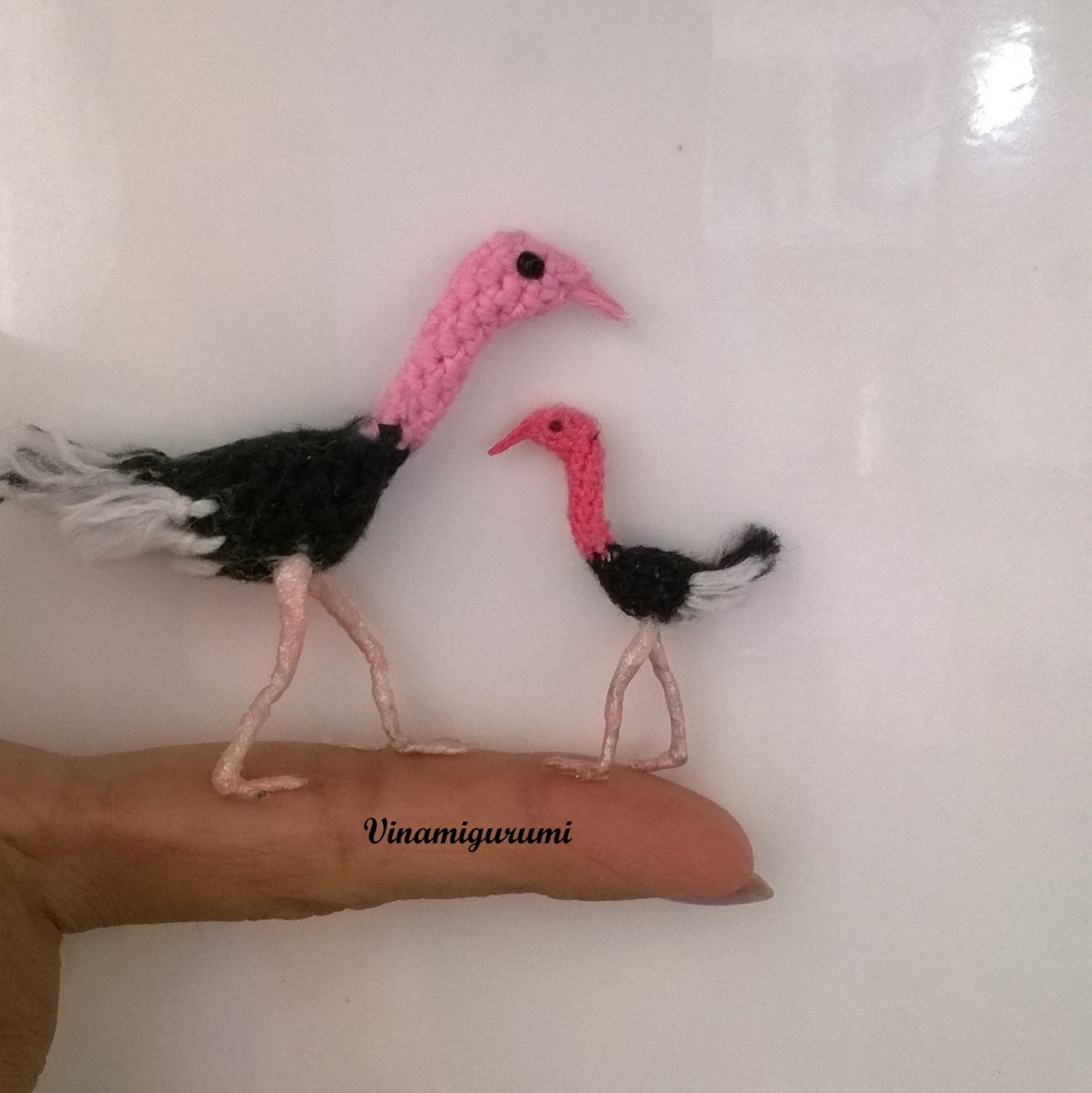 Mini Ostrich Crochet Pattern Miniature Amigurumi Stuff - Etsy