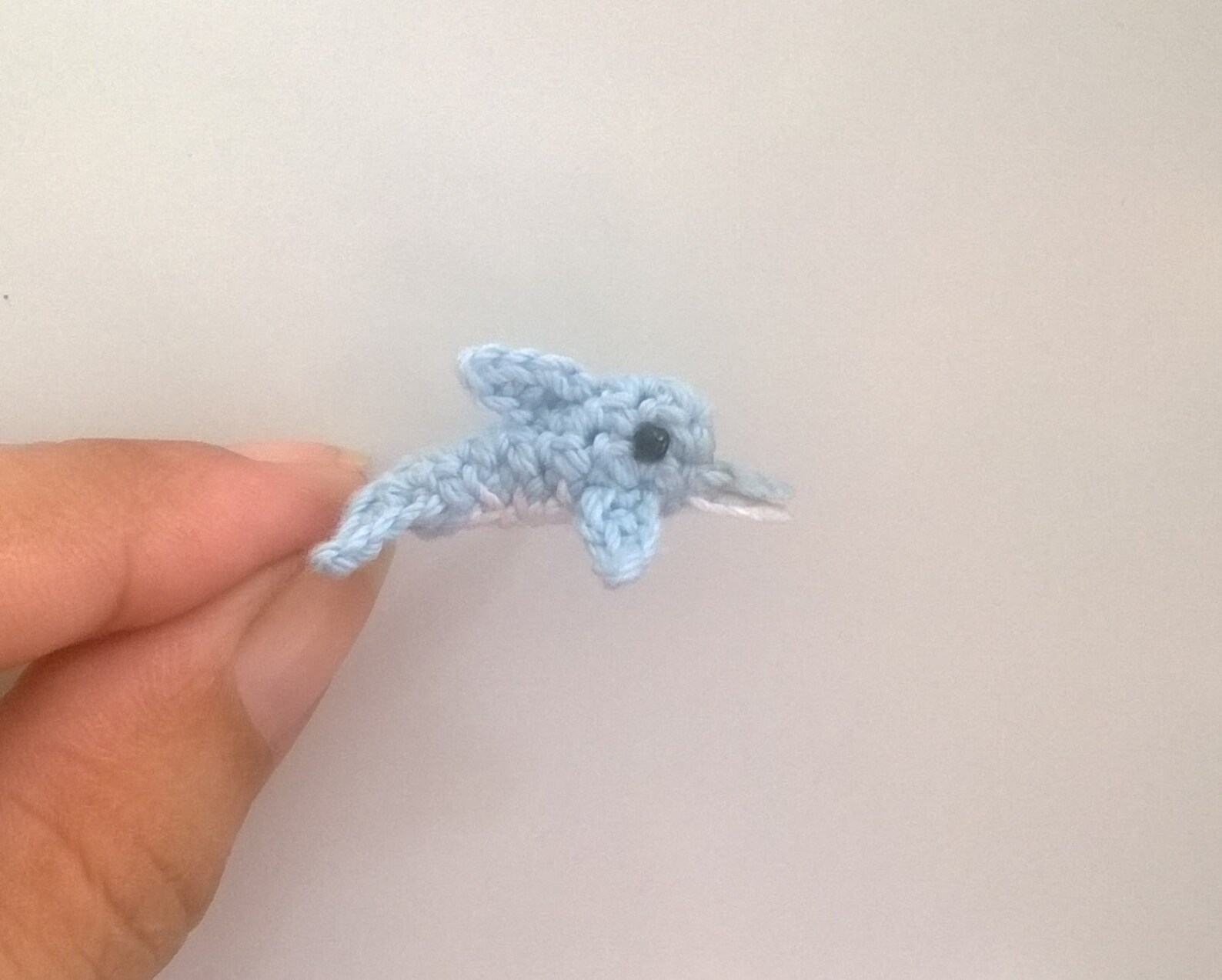 Mini Dolphin Pattern Miniature Amigurumi Animals Crochet - Etsy
