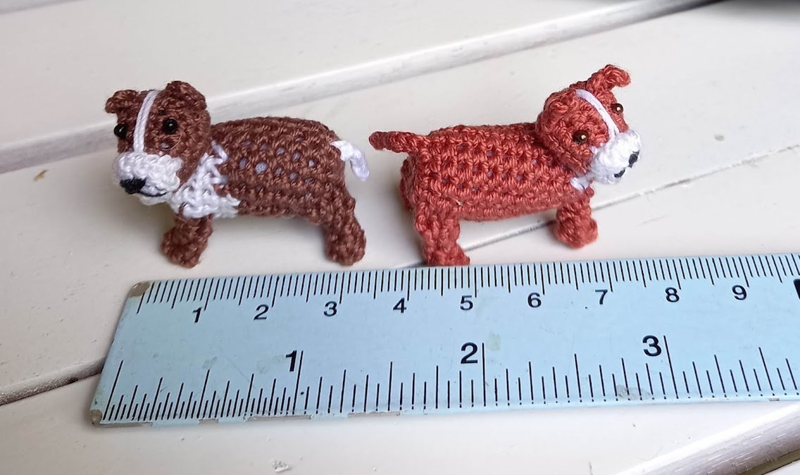American Bully Dog Pattern Miniature Amigurumi Animals - Etsy