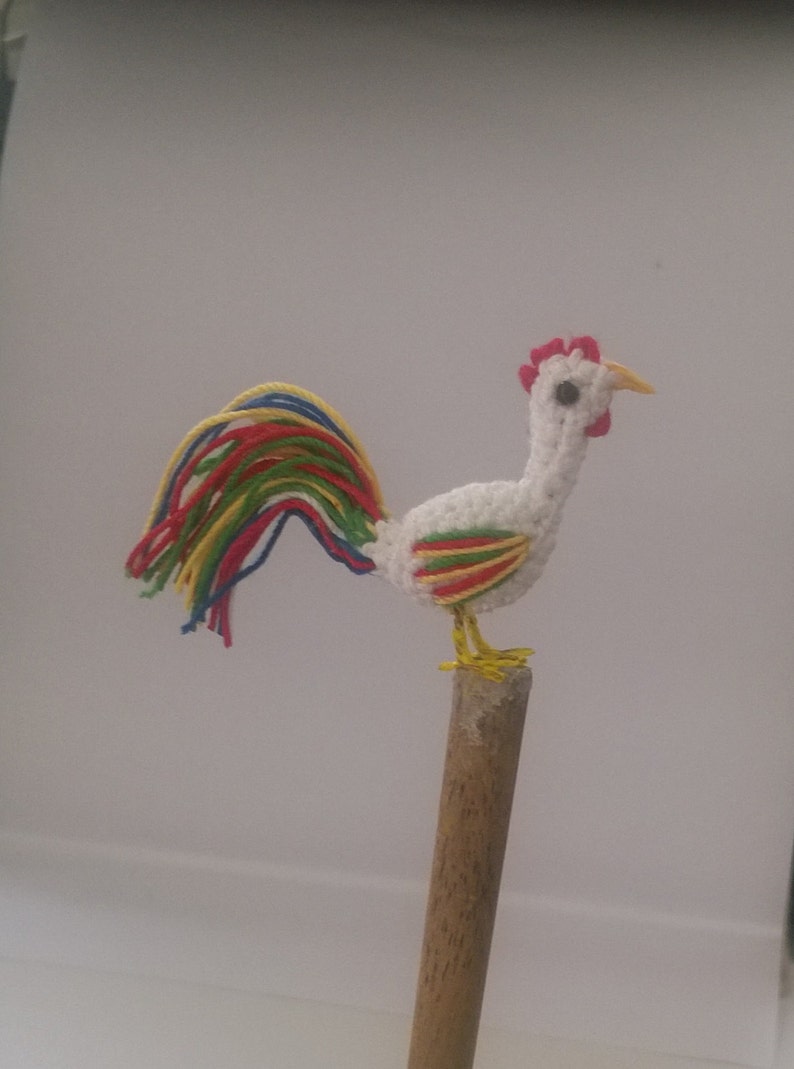 Mini Rooster Pattern, Miniature Amigurumi - Etsy