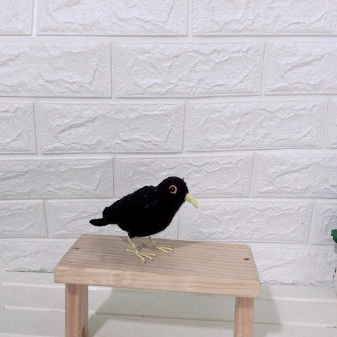Mini Blackbird Pattern Amigurumi Bird Animals Crochet - Etsy