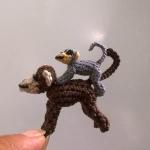 Mini Monkey Pattern, Miniature Amigurumi, Animals Crochet - PDF INSTANT ...