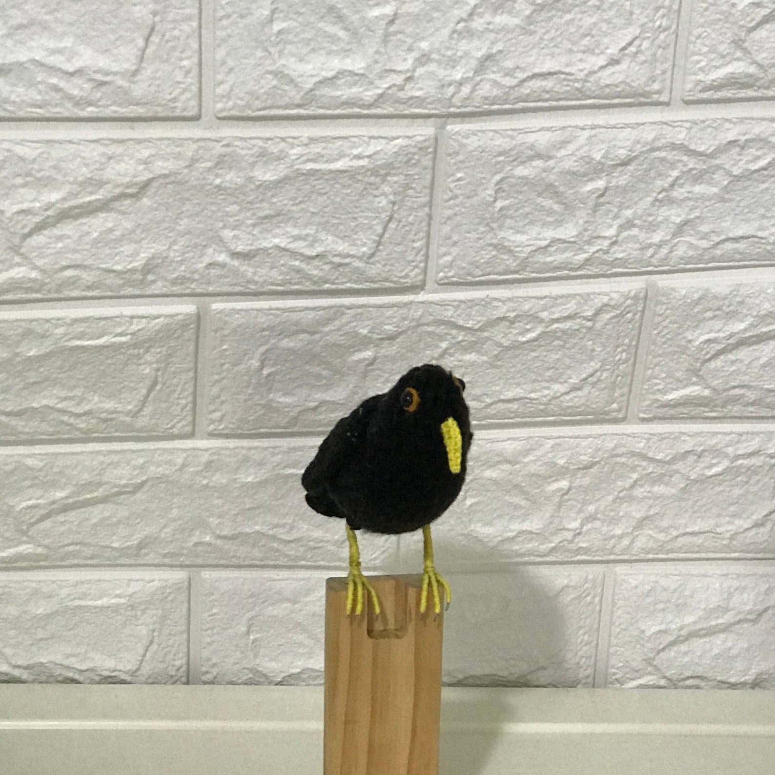 Mini Blackbird Pattern Amigurumi Bird Animals Crochet - Etsy