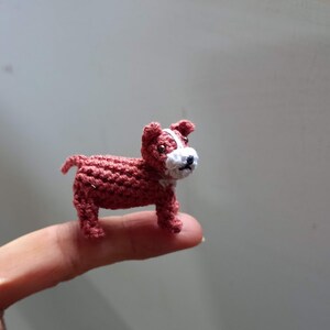 American Bully Dog Pattern, Miniature Amigurumi, Animals Crochet ...