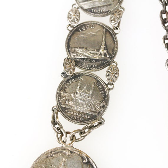 Antique 1900 Exposition Universelle Paris Watch Fob w… - Gem