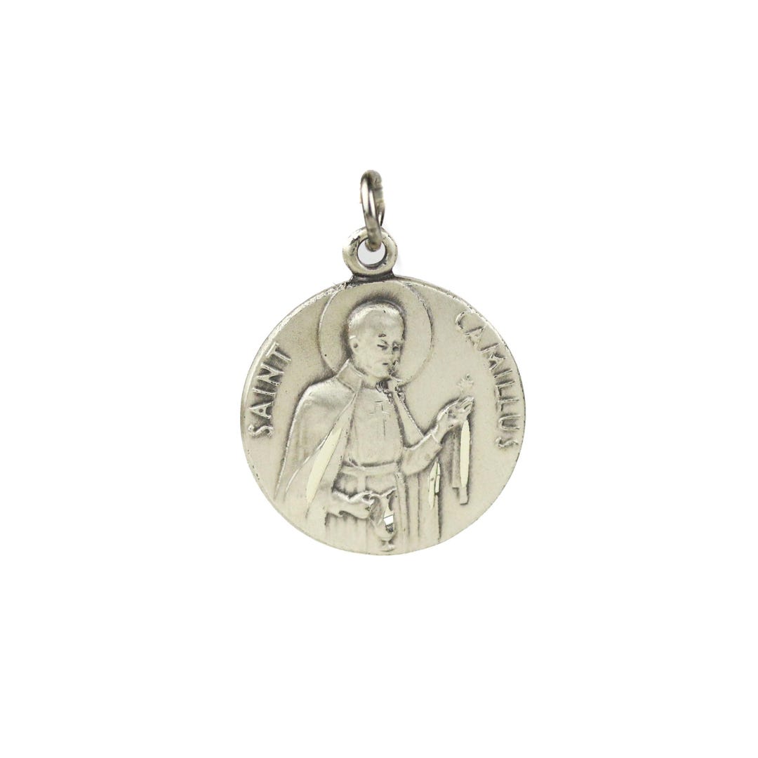 Sterling Silver St. Camillus Medal Patron Saint of Hospitals - Etsy