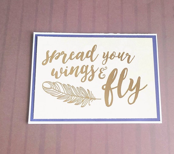 Note Cards Motivation Cards Blank Cards Golden Cards | Etsy