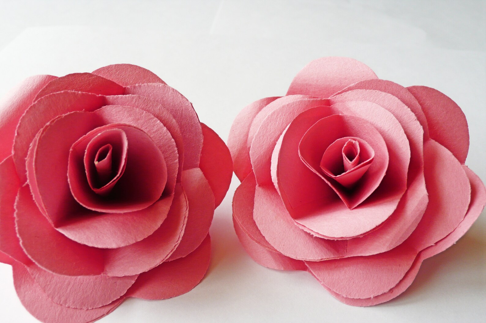 Paper Rose Paper Flowers Rosettes Floral Centerpiece | Etsy