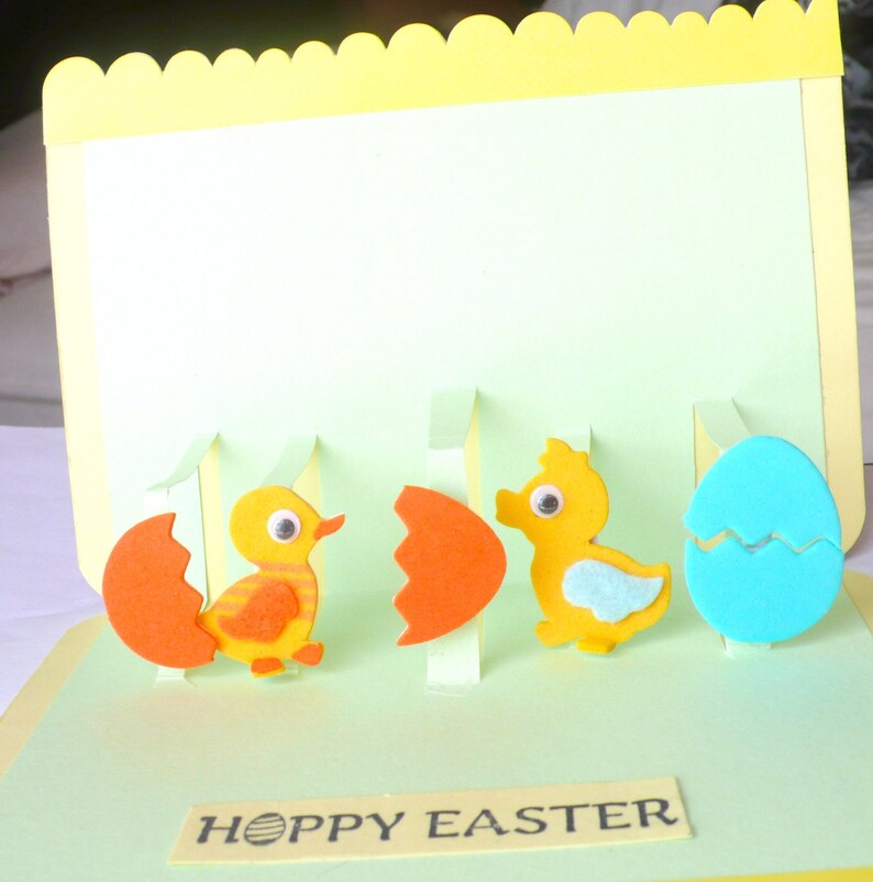 Easter Cards Happy Easter Easter Pop up Card Easter Egg - Etsy