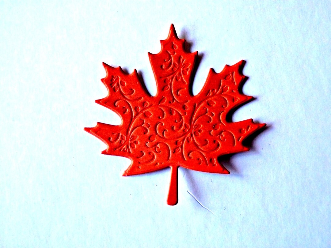 Maple Leaf Die Cuts, Autumn Leaves, Thanksgiving Decor, Fall Leaf ...