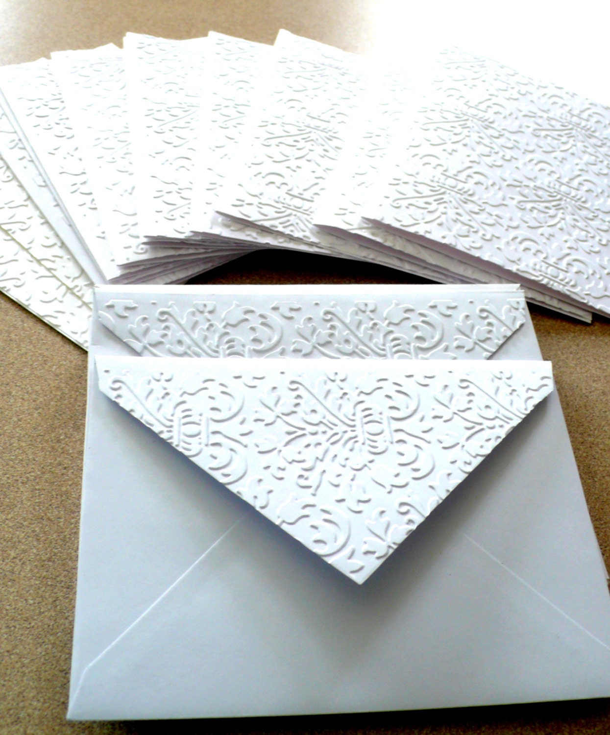 Boxed Cards Set Blank Card Set Note Cards Boxed Embossed - Etsy