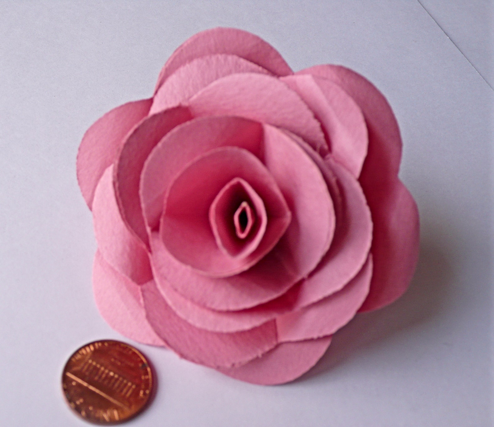 Paper Rose Paper Flowers Rosettes Floral Centerpiece | Etsy