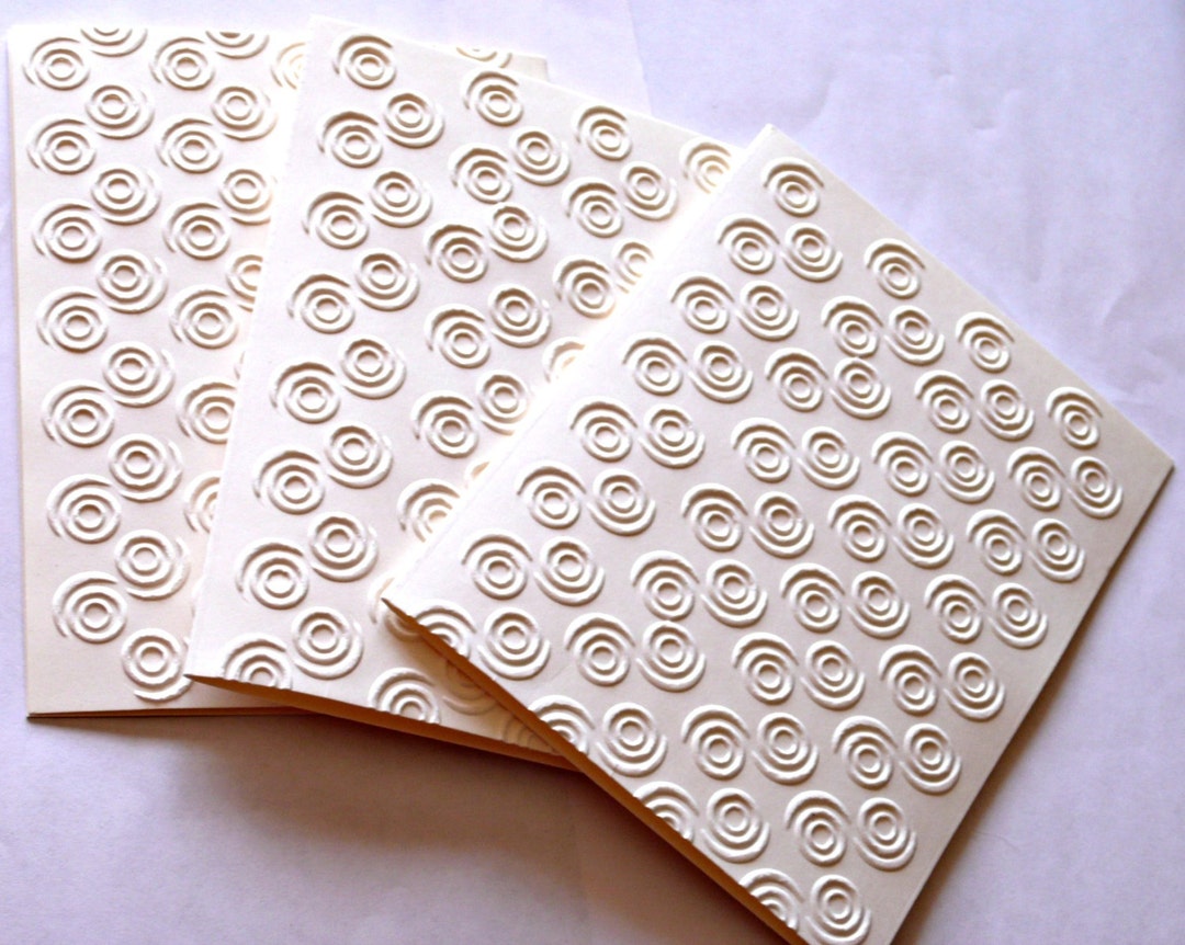 Blank Note Cards, Embossed Cards, Notecards, Embossed Blank Cards ...