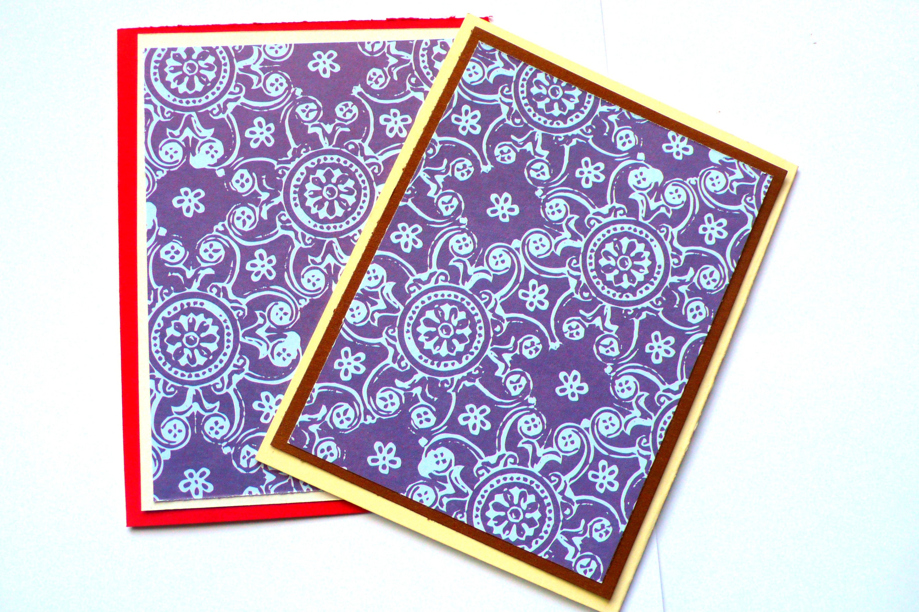 Notecard Set Boxed Greeting Cards Cards Blue Note Card set | Etsy