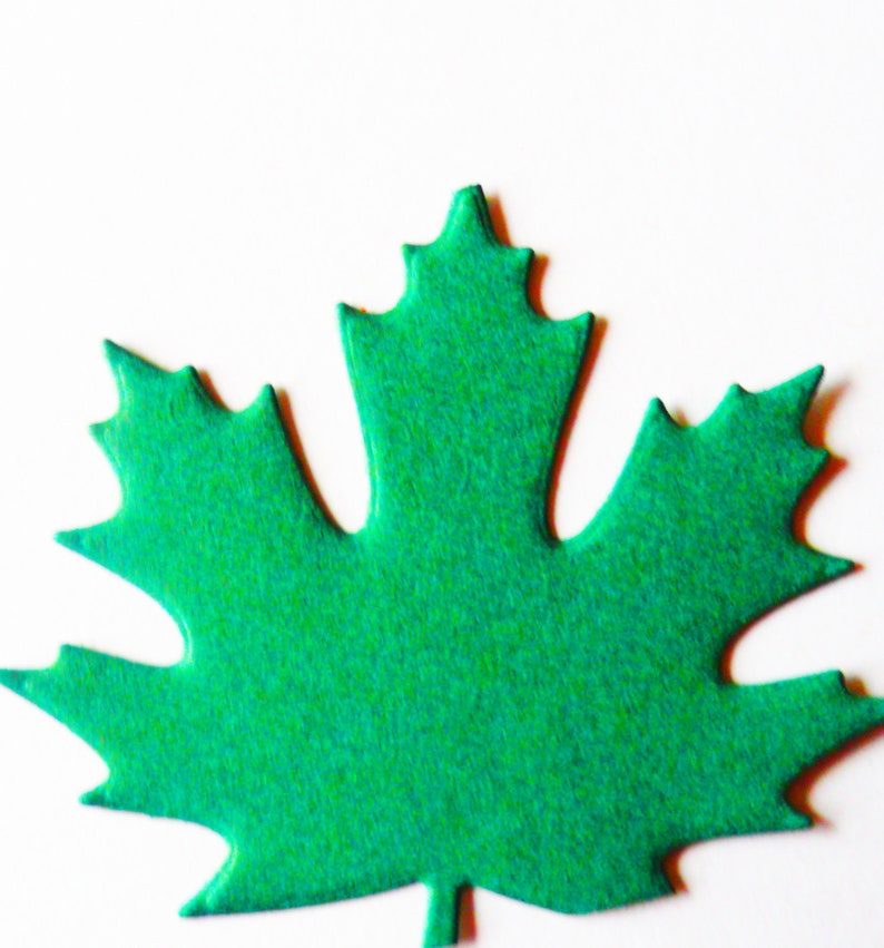 Maple Leaf Die Cuts Autumn Leaves Thanksgiving Decor Fall | Etsy