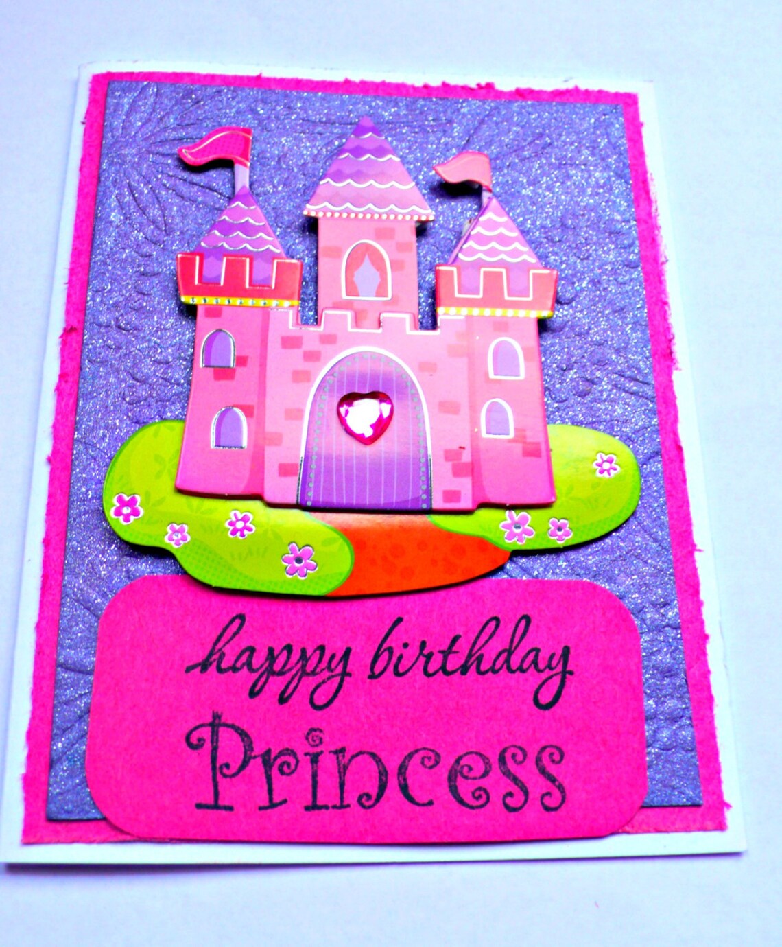 Princess Birthday Card Girl Birthday Card Birthday Card | Etsy