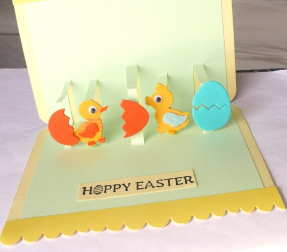 Easter Cards Happy Easter Easter Pop up Card Easter Egg - Etsy