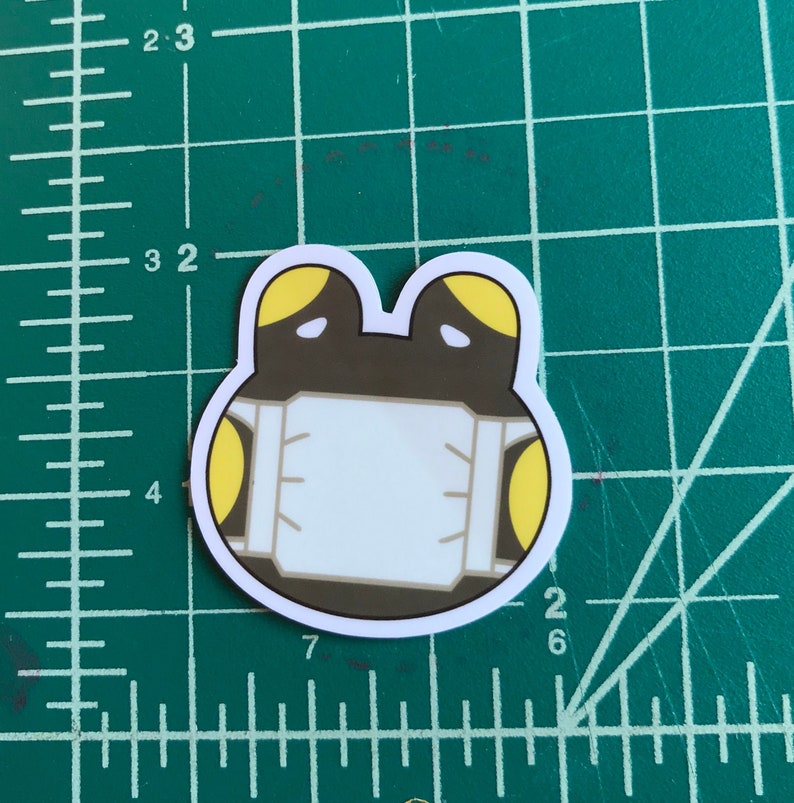 Raddle Animal Crossing Sticker | Etsy