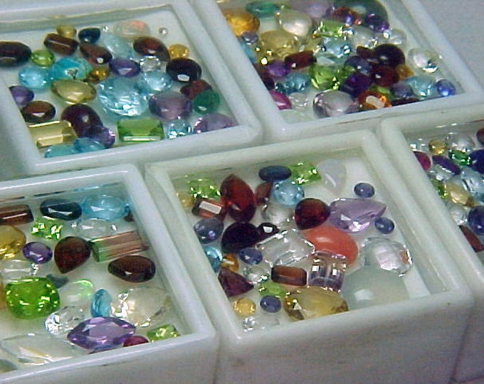 Premium Loose Mixed Gemstone Boxed 20 Carat Parcel Lotbuy 2 - Etsy