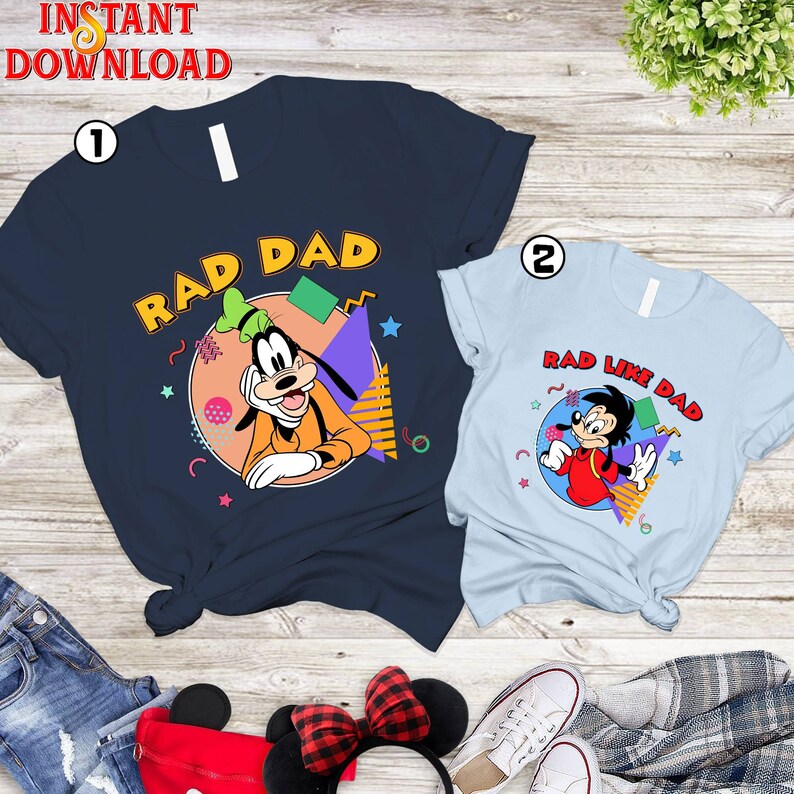 Goofy Rad Dad Png File Goofy Dad and Son Png Matching Father Son ...