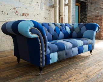 Patchwork sofa | Etsy