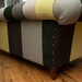 Unique British Handmade 3 Seater Patchwork Chesterfield Sofa ...