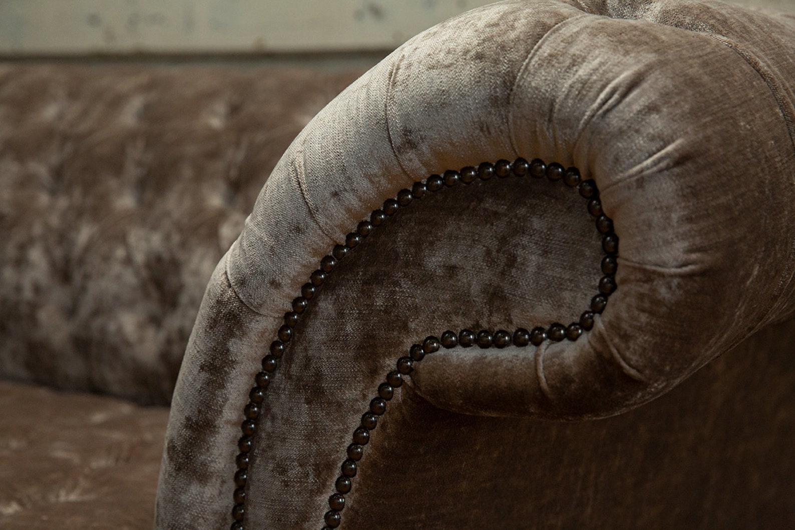 British Handmade 3 Seater Luxury Mink Velvet Chesterfield Sofa - Etsy UK