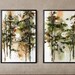 Spruce Trees Wall Prints 2 Pieces Set, Forest Paintings , Nature ...