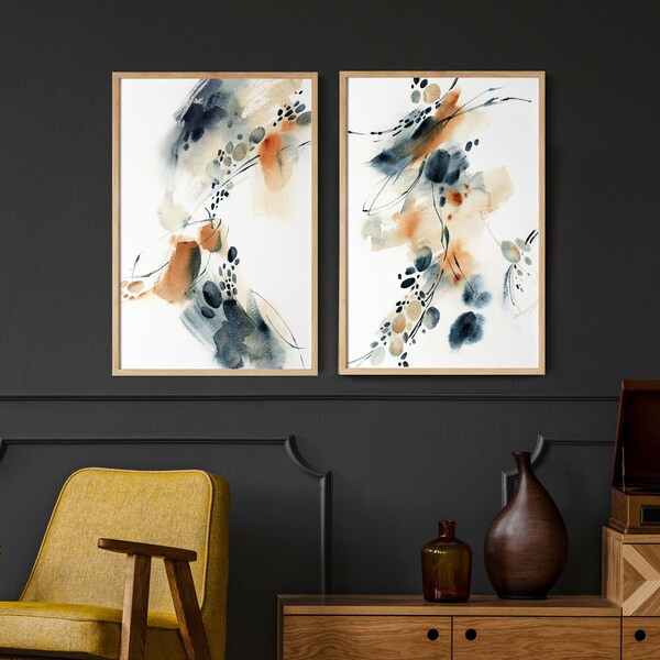 Set of 2 Art Prints - Etsy