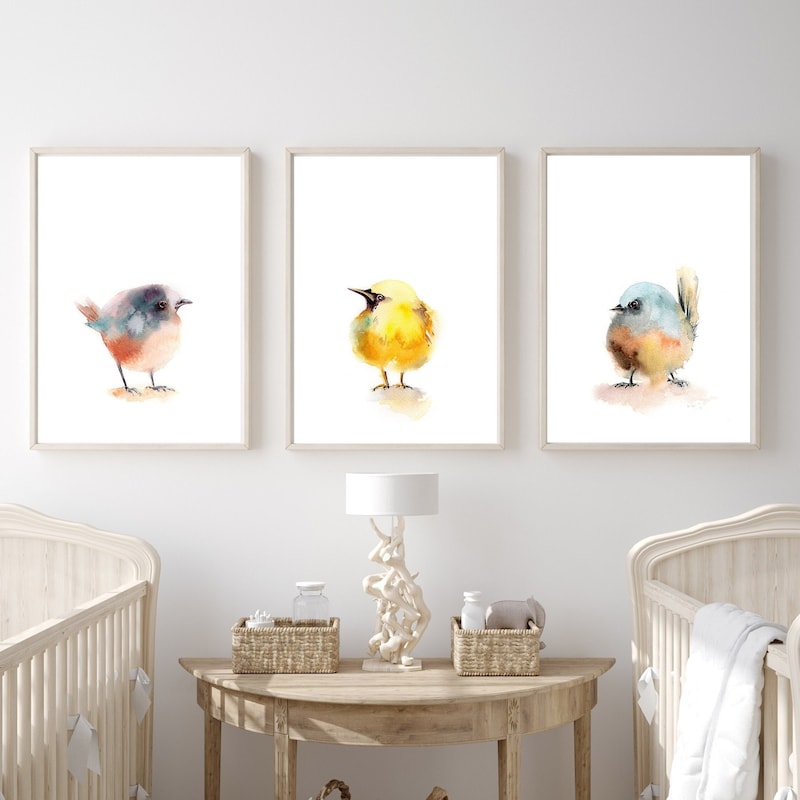 Minimalist Bird - Etsy
