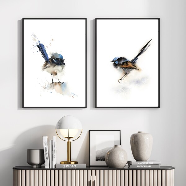 Bird Painting Set - Etsy