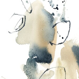 Abstract Watercolor Painting Large Fine Art Print Abstract - Etsy