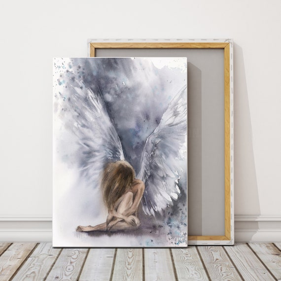 Abstract Angel Art