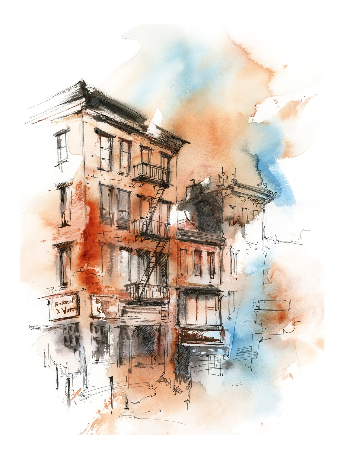 Travel Prints City Scene Prints Set of 5 Gallery Wall Set - Etsy