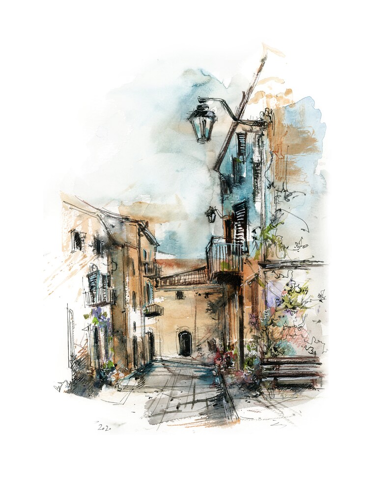 Travel Prints City Scene Prints Set of 5 Gallery Wall Set - Etsy