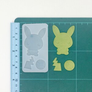 Pika Mold / Pokemold / Silicone Mold - Etsy