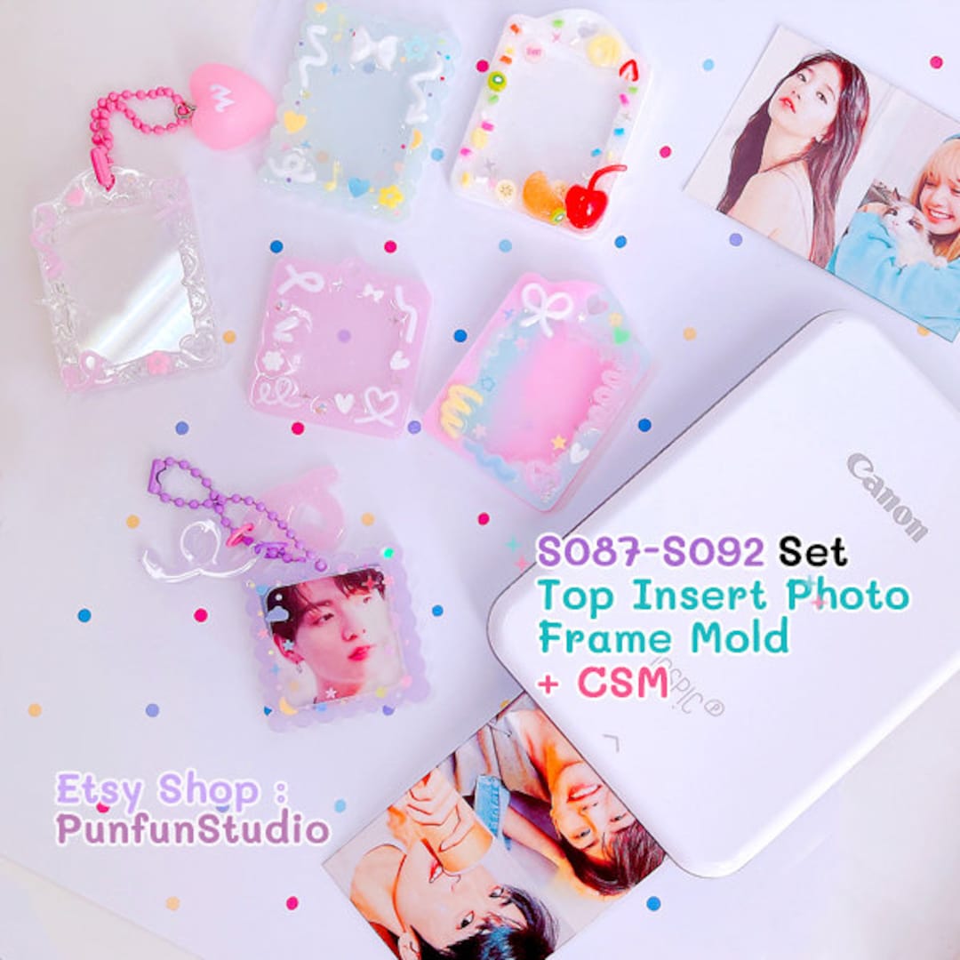 S087-S092 Set Mold / Top Insert Photo Frame Mold + CSM / Photo Frame ...